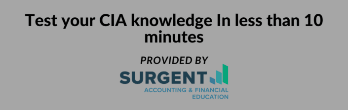 Free CIA Exam Questions 2025